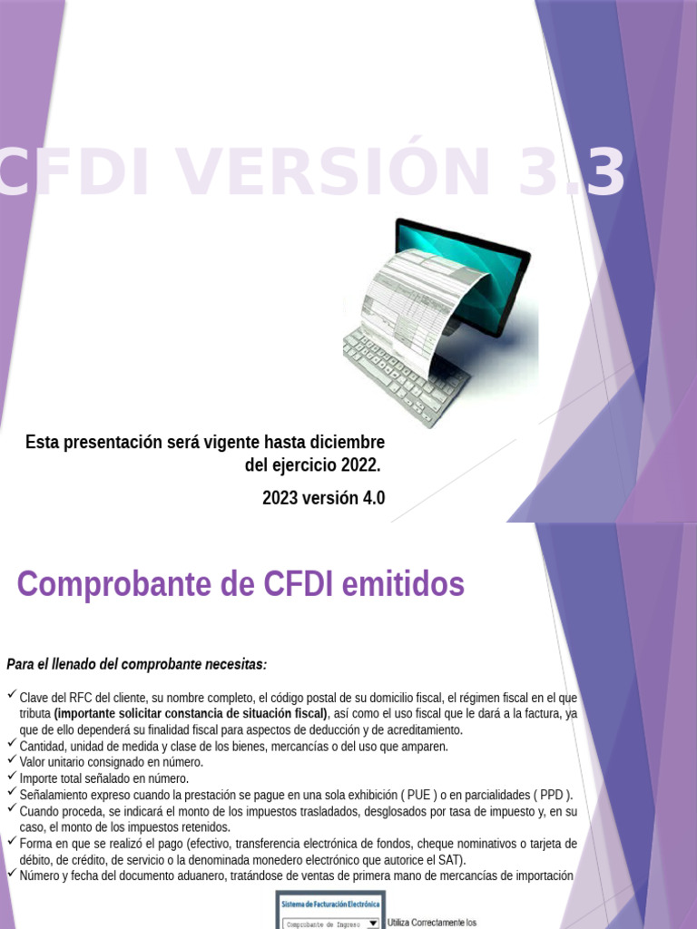 Regla 2.7.1.35: CFDI y Métodos de Pago | PDF | Factura | Cheque