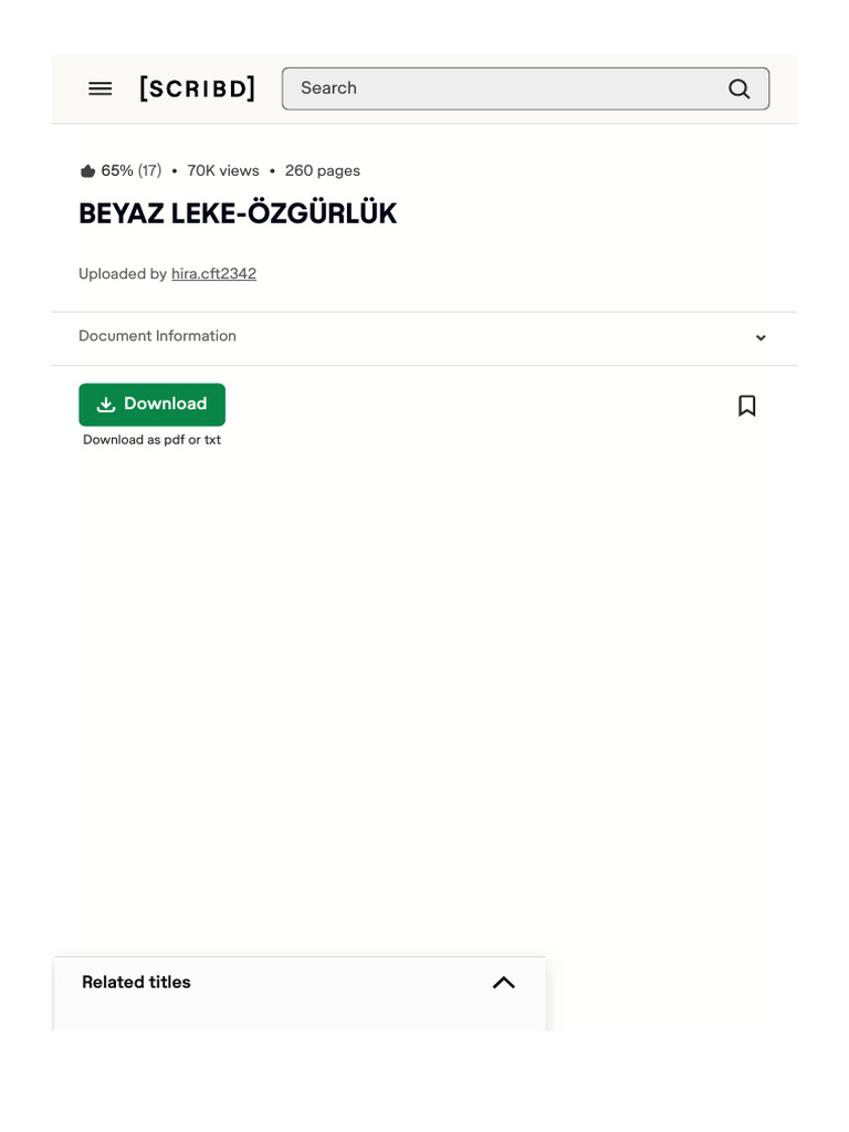 Beyaz Leke-Özgürlük - PDF 2 | PDF | Scribd | Digital Technology