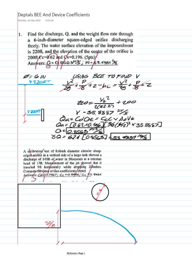 Deptals BEE and Device Coefficients | PDF