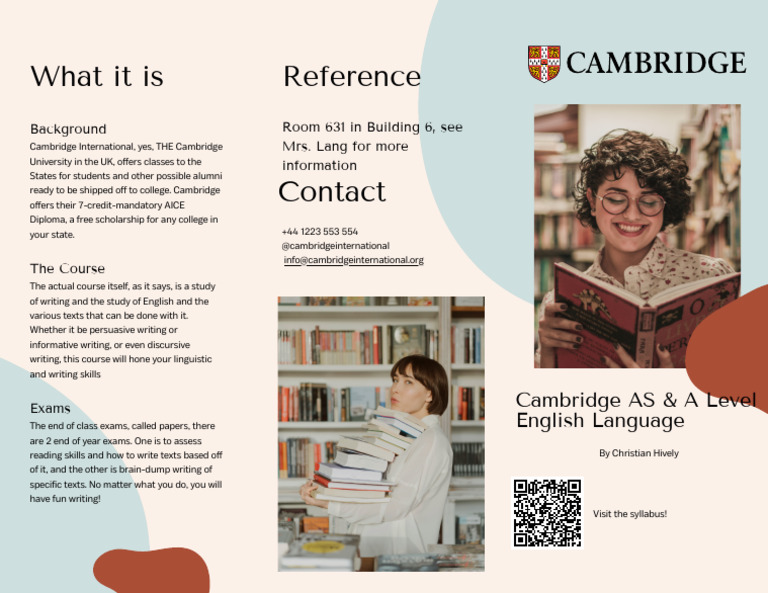 AICE English Language Showcase | PDF