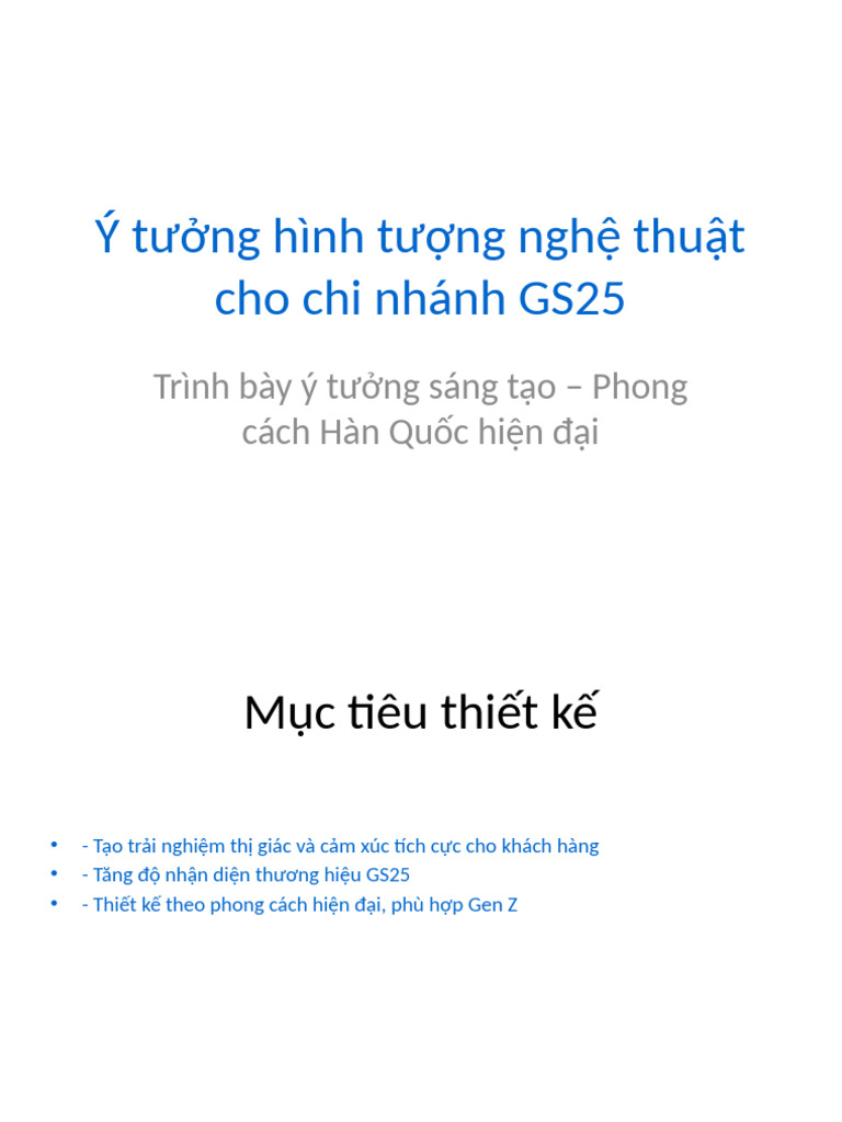 GS25 Hinh Tuong Nghe Thuat | PDF