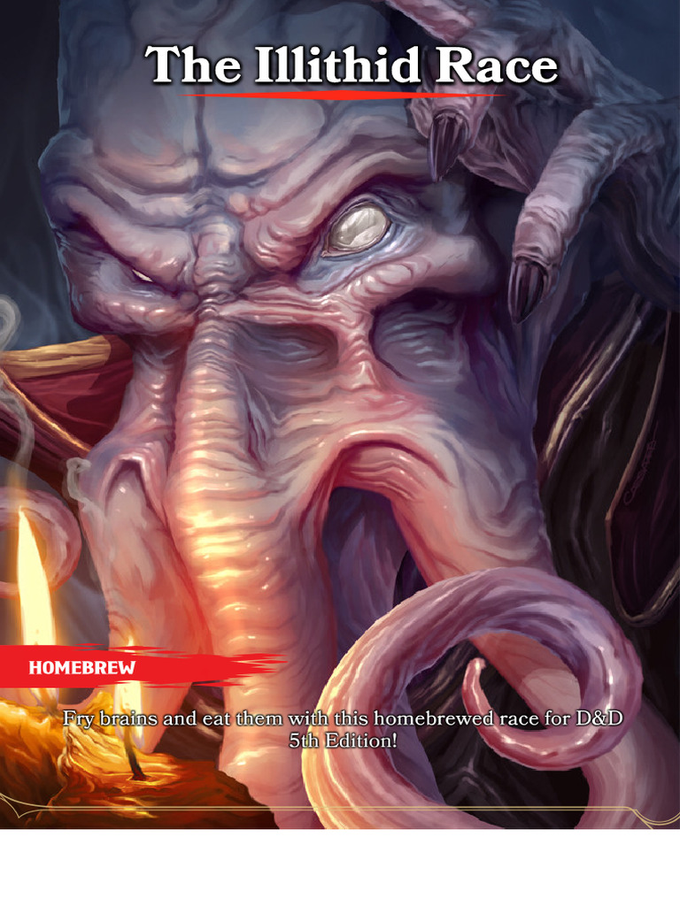 The Illithid Race - The Homebrewery | PDF | Dungeons & Dragons | Gary Gygax Games
