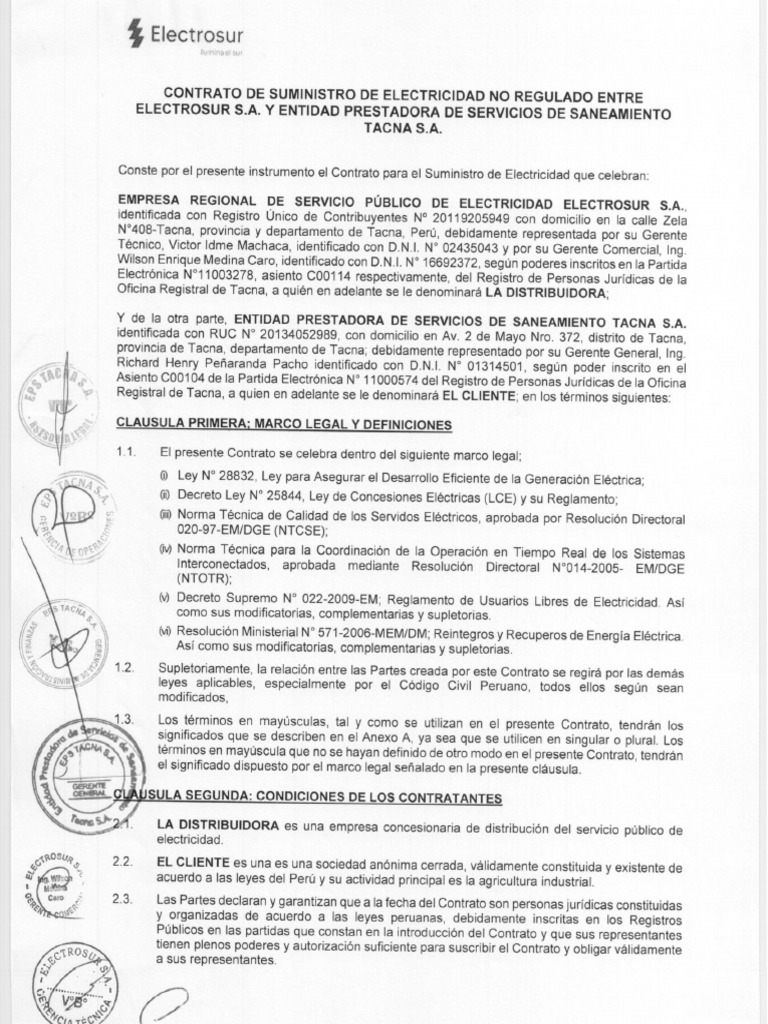 Contrato Cliente Libre | PDF