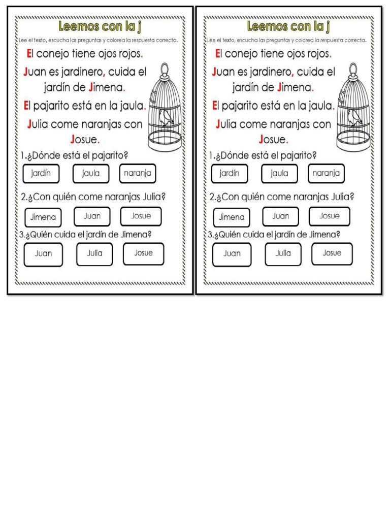 Comprension Lectora 2 | PDF