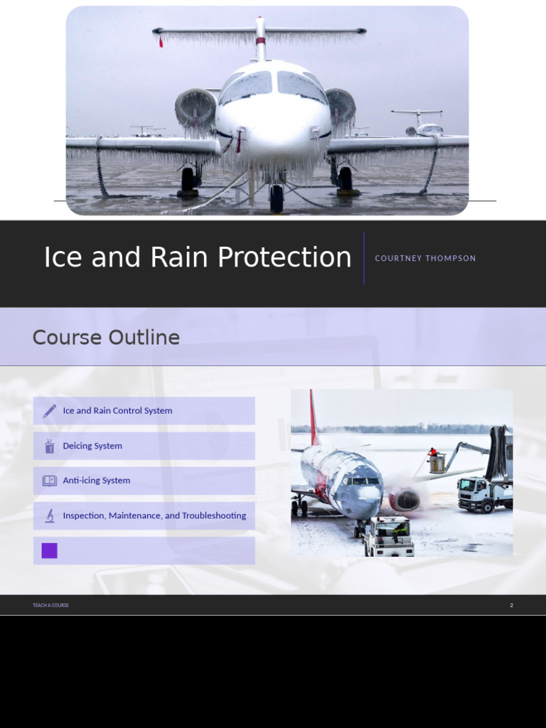 Ice and Rain Protection | PDF | Ice | Frost