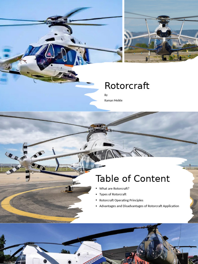 Understanding Rotorcraft Types and Functions | PDF