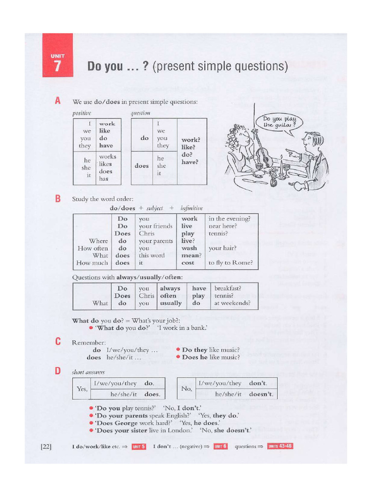 Present Simple Questions Pdf