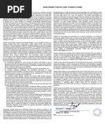 Universal Data Privacy Consent Form DEPED | PDF | Credit Card | Debit Card