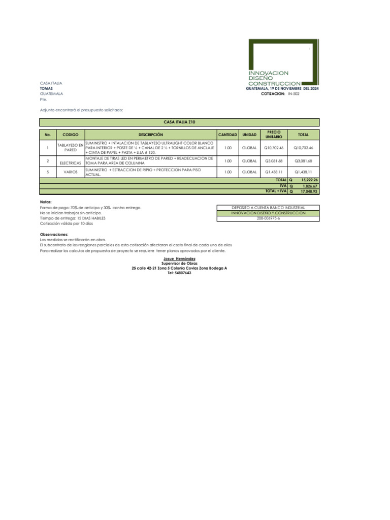 Coti Casa Italia | PDF