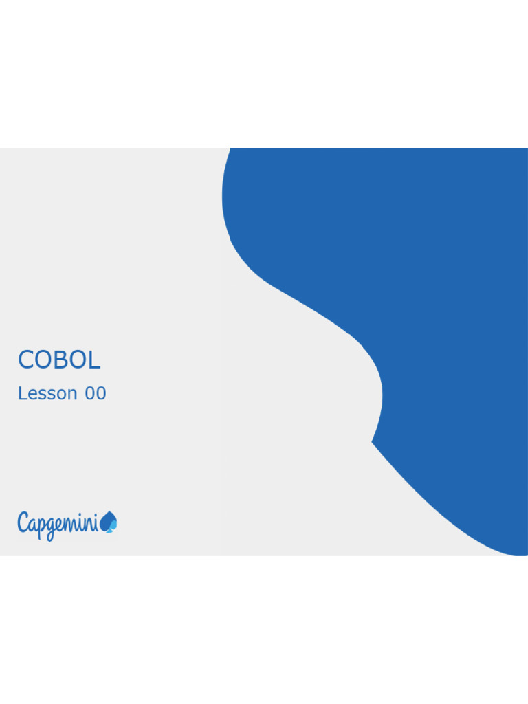 Cobol | PDF | Numbers | Clause