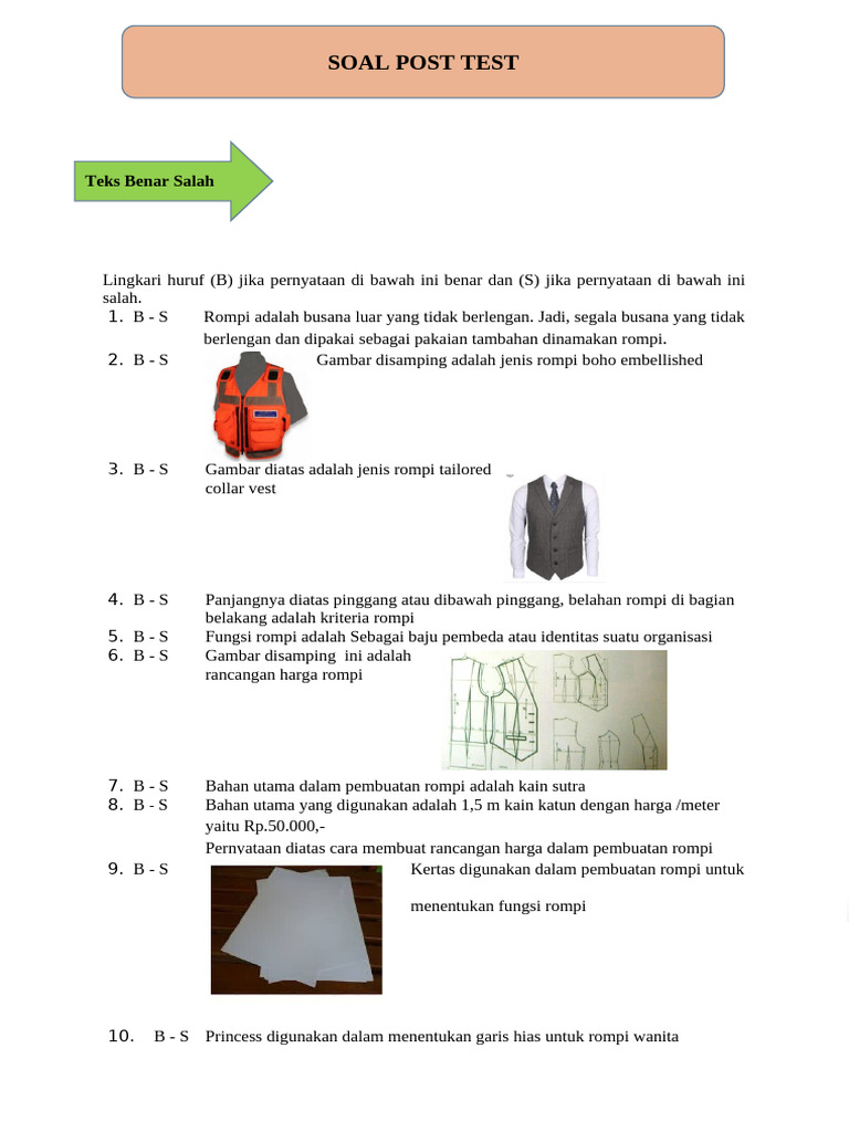 LKPD Rompi PBCM Melan | PDF