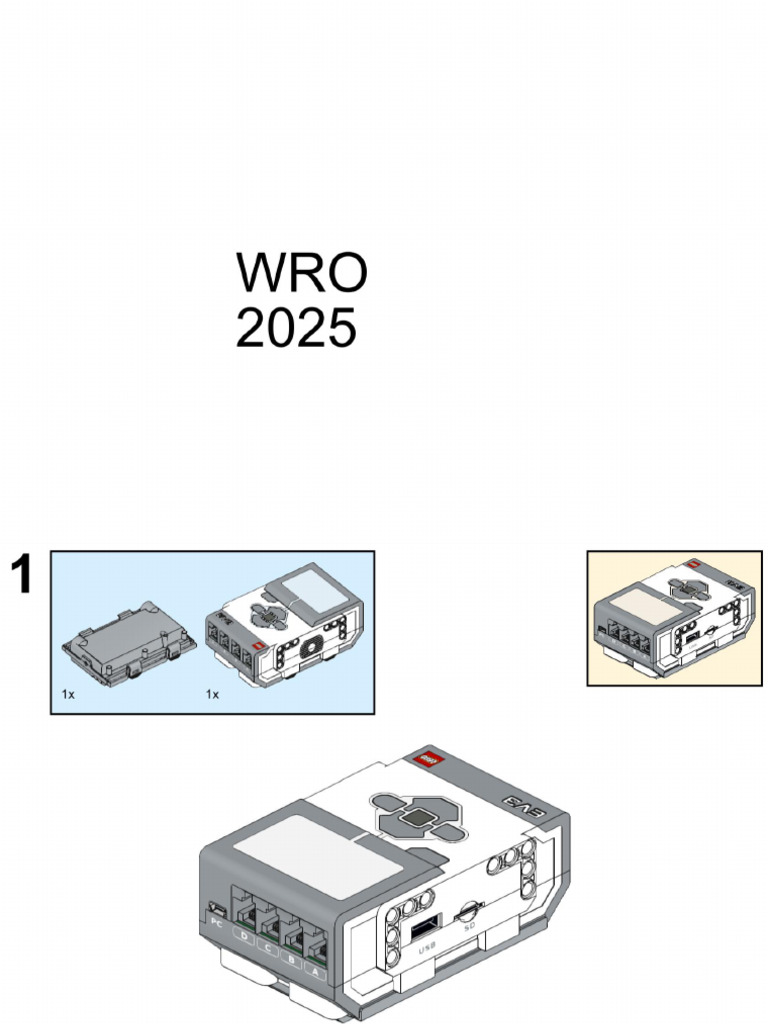 WRO 2025 - Entry Level ITS - 200425 | PDF