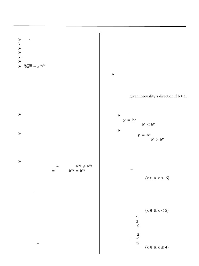 Gen. Math Q2-Handout (Exponential Function) | PDF | Asymptote | Mathematical Objects