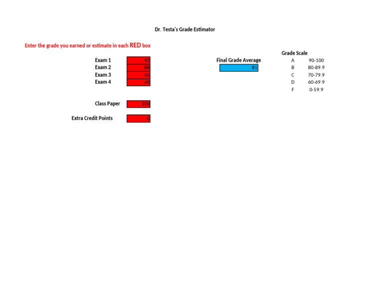 Student Grade Calculator | PDF