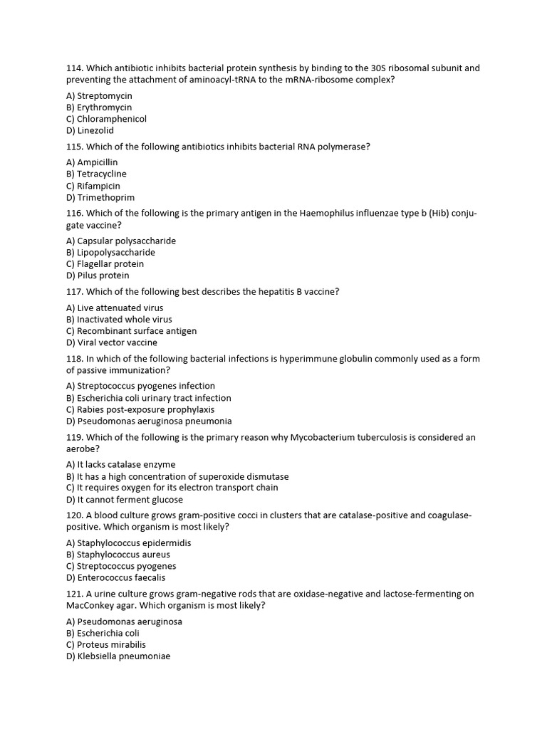 Lab Technician Questions (114 - 174) | PDF | Virus | Immune System