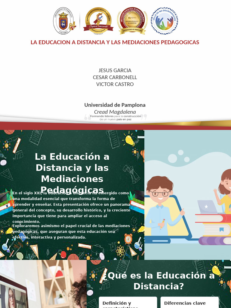 La Educacion a Distancia y Las Mediaciones Pedagogicas | PDF | Educación a distancia | Aprendizaje