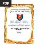 Plan Lector 2025 | PDF | Aprendizaje | Cognición