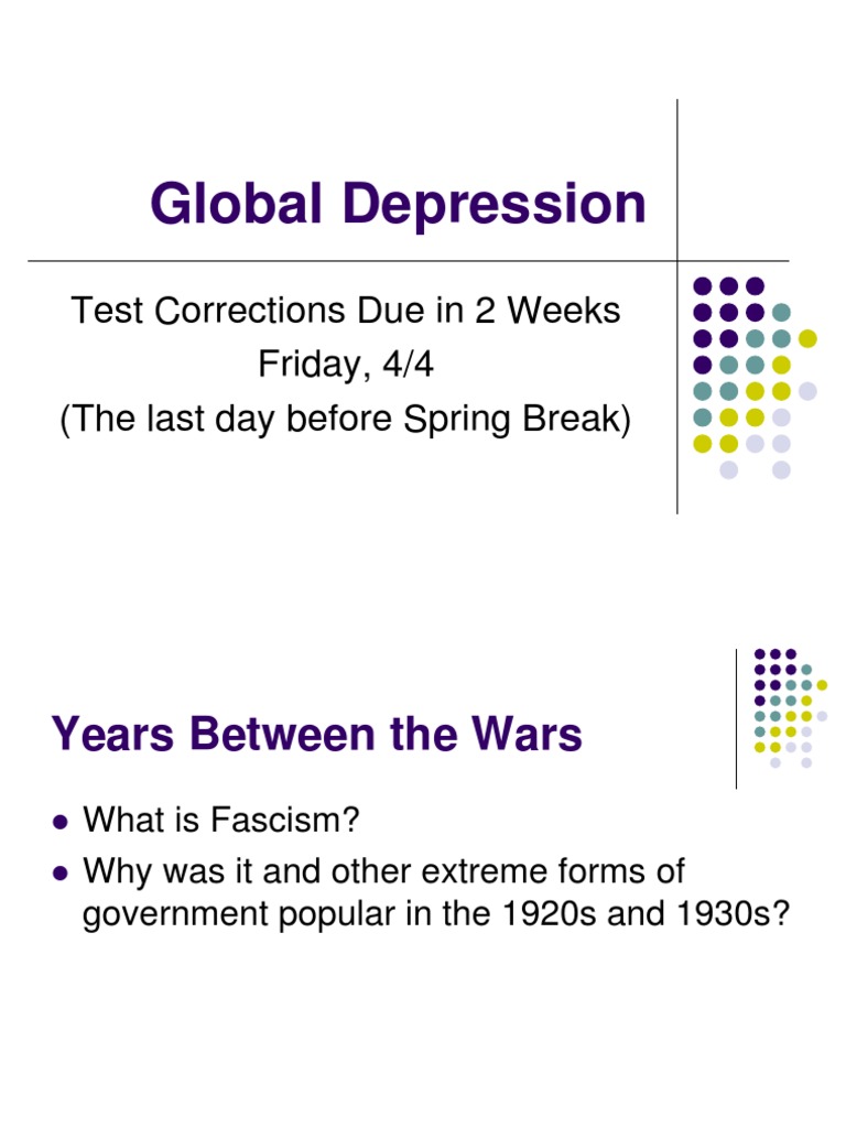 3 24 Global Depression | PDF | Weimar Republic | Great Depression