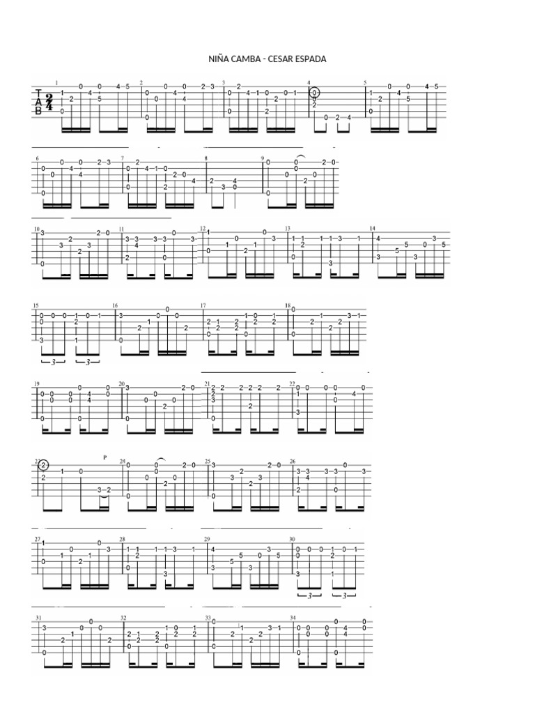 Niña Camba Cesar Espada | PDF