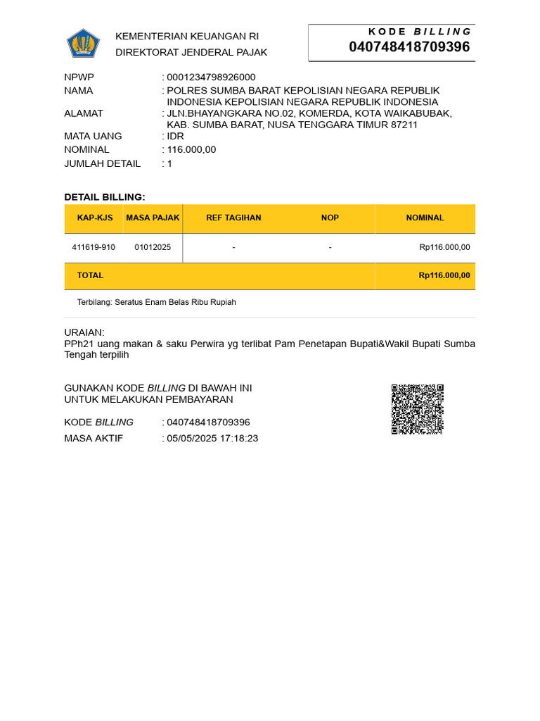 Contoh PPH21 | PDF