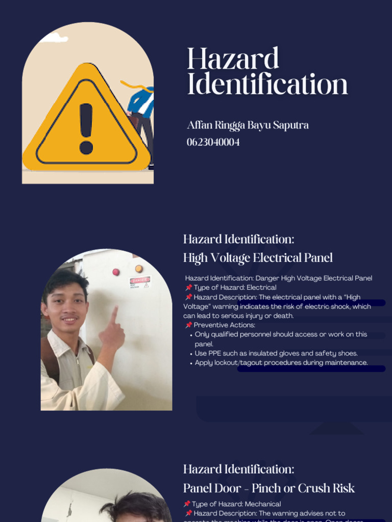 Hazard Identification Affan | PDF