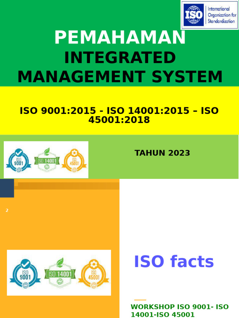 ISO Integrated Management System Overview | PDF | Quality Management ...