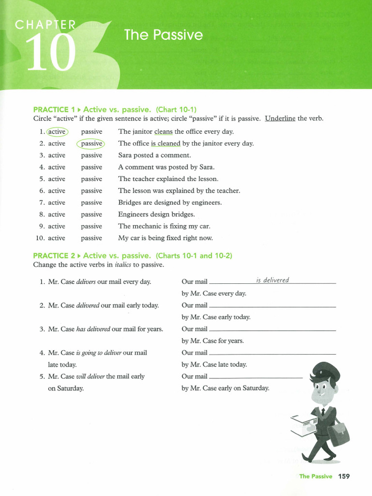 Passive Voice_workbook Practice | PDF | Smartwatch | Watch