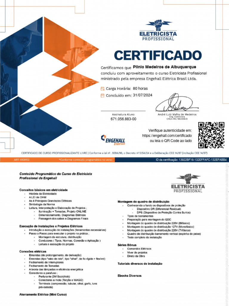 Eletricista-Profissional_Eletricista-Profissional_Plinio (1) | PDF
