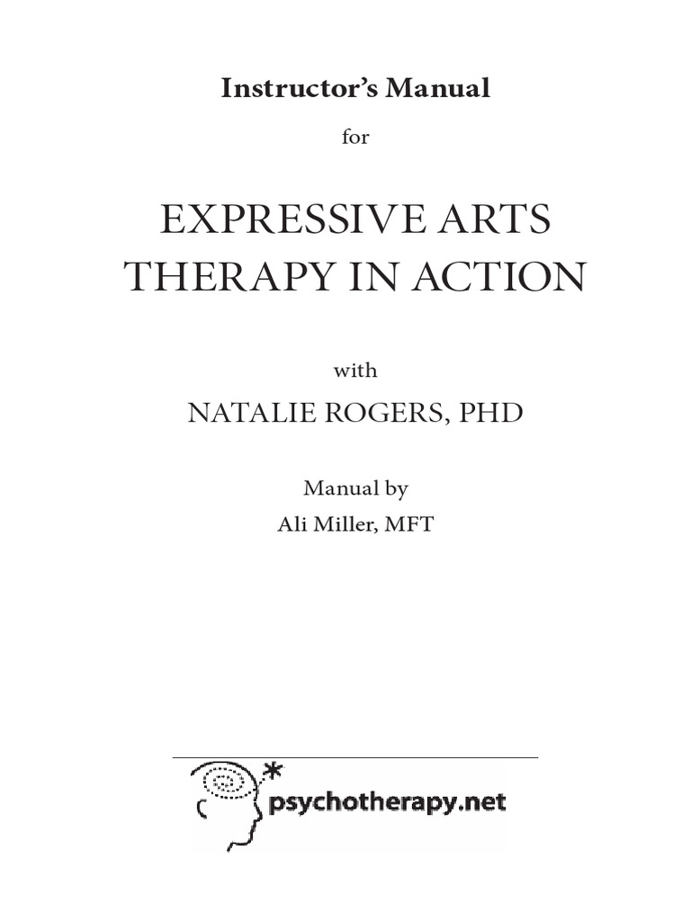 Expressive Arts Therapy Instructor Manual | PDF | Psychotherapy | Art ...