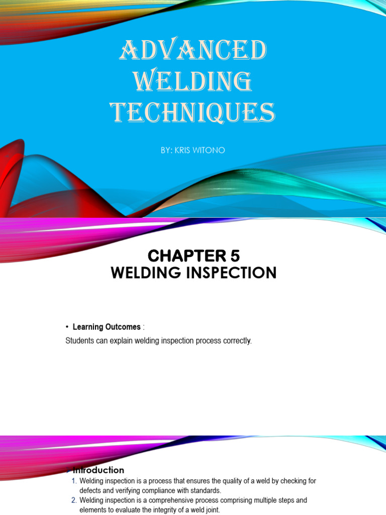 Welding Inspection Techniques Explained | PDF | Nondestructive Testing ...