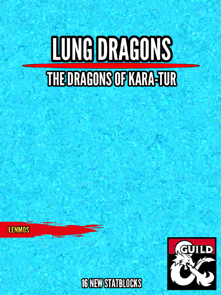Overview of Lung Dragons in D&D | PDF | Dragon | Heaven