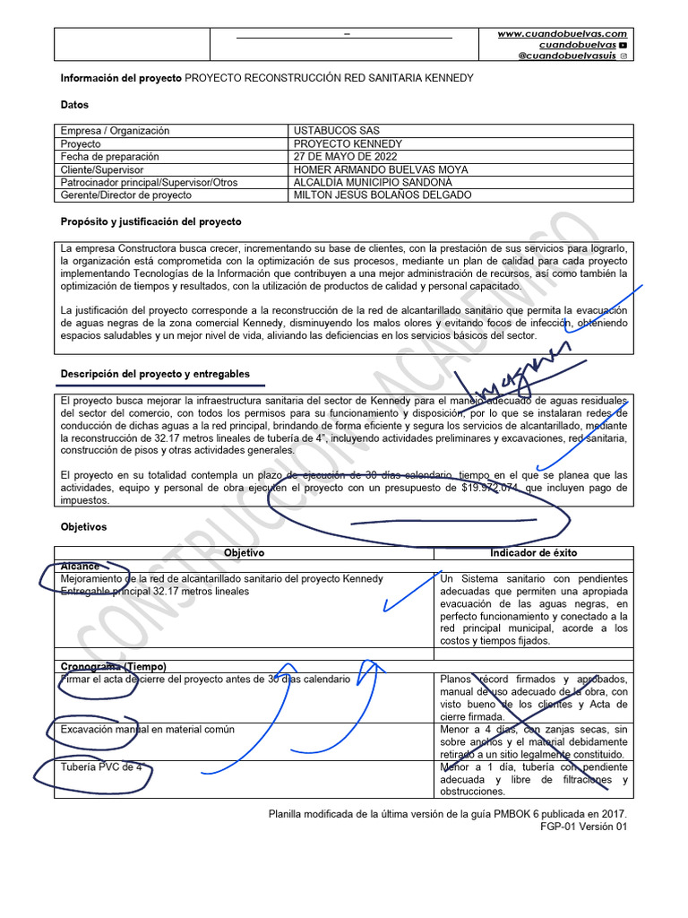 Actividad 1 - Equipo 1 - Ejemplo2 | PDF | Presupuesto | Alcantarillado