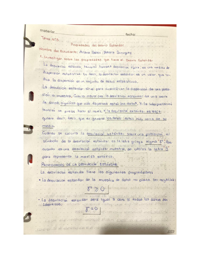 Tarea N 5 Ariana Yebara Suruguay | PDF