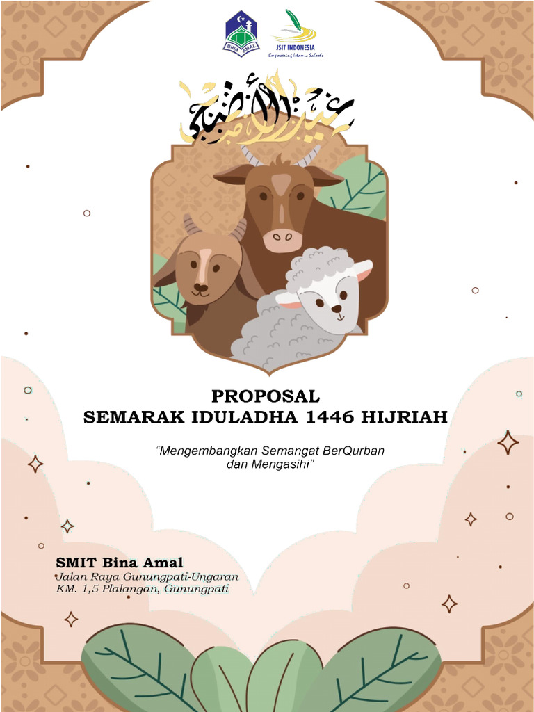 Proposal Semarak Iduladha 1446 H | PDF