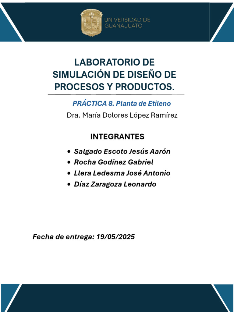 PRÁCTICA7 | PDF | Reactor Quimico | Catálisis