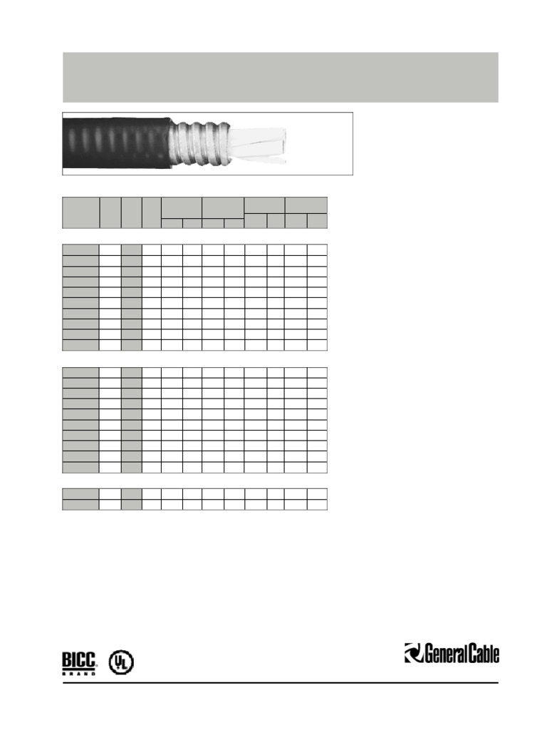 Duralox Armored Power Cables 600V | PDF | Electrical Wiring ...