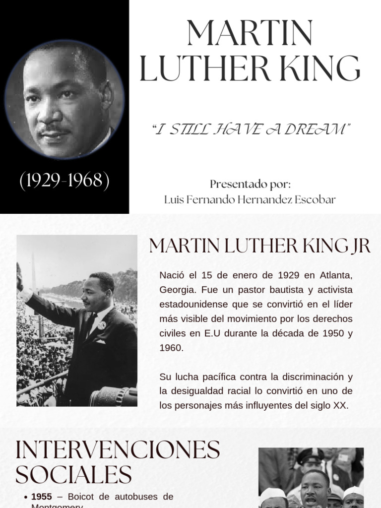 Martin Luther KIng | PDF