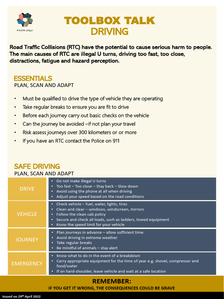 Essential Safe Driving Guidelines | PDF | Traffic Collision | Driving