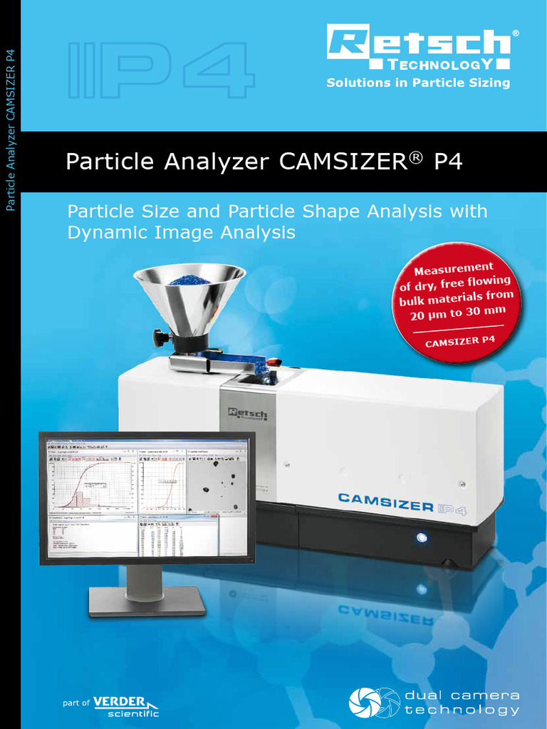 Retsch Camsizer P4 Brochure | PDF | Scientific Techniques | Physical ...