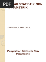 Statistik Non Parametrik (Penelitian) | PDF