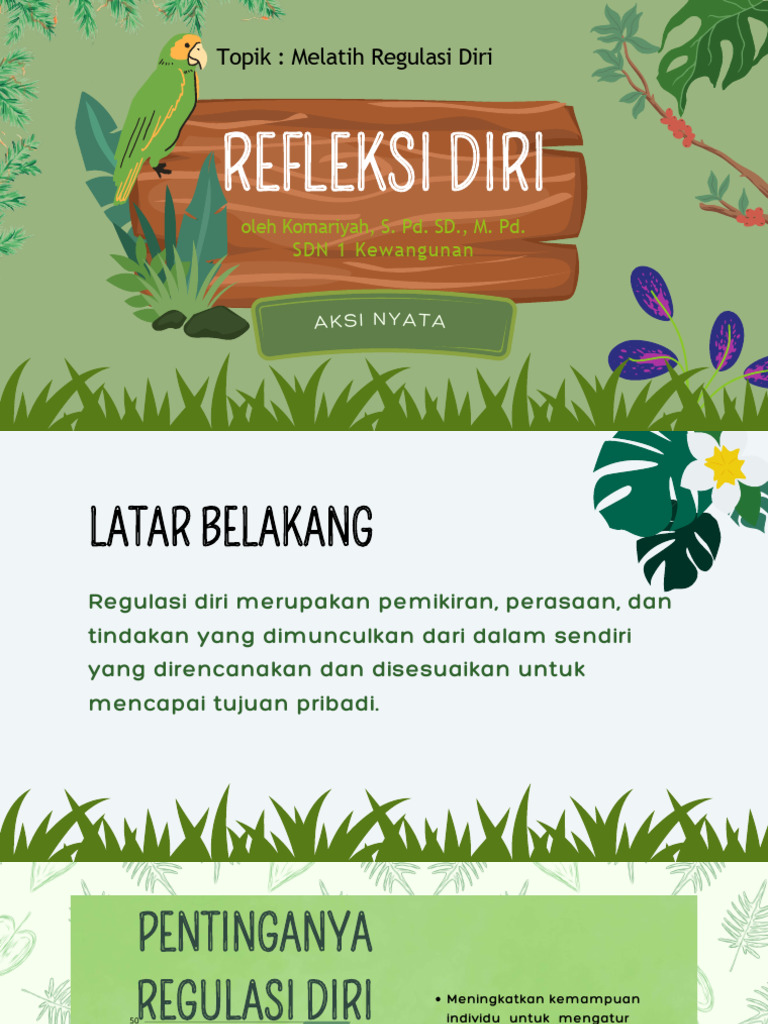 AKSI NYATA Refleksi Diri_KOMARIYAH_compressed | PDF