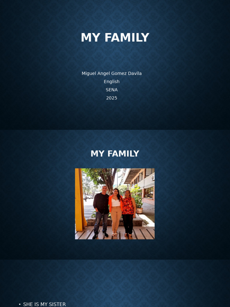 My Family | PDF