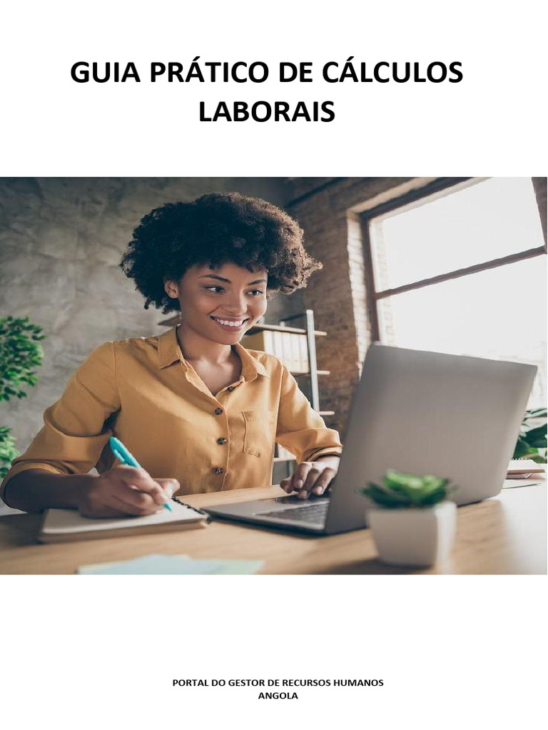 Cálculos Laborais em Angola: Guia Prático | PDF | Férias trabalhistas ...