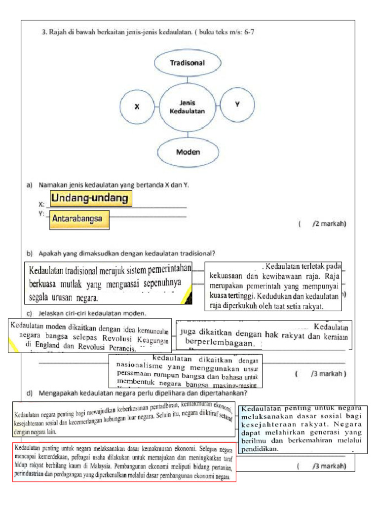 F5 Latihan Sejarah 2021-B | PDF