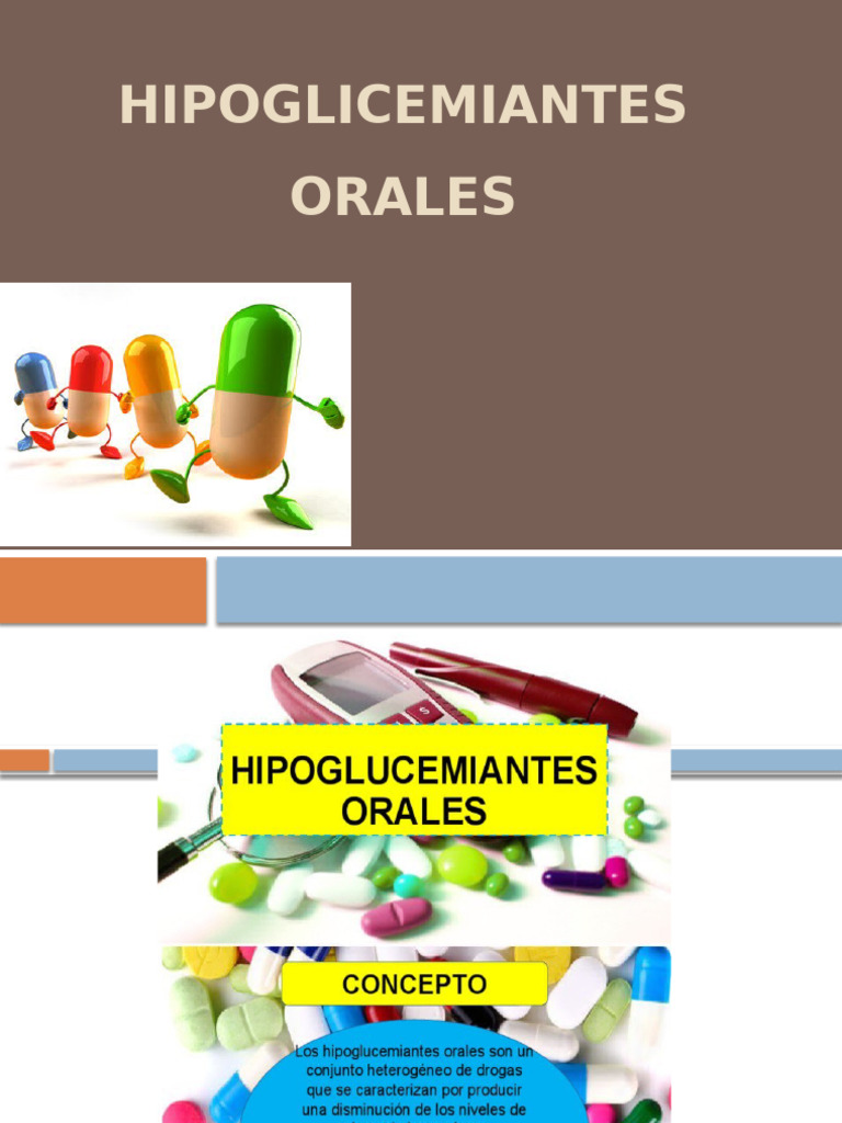 Hipoglicemiantes Orales | PDF | Diabetes | Especialidades Medicas