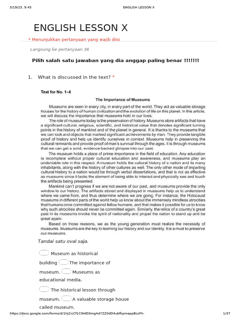 HOTS Questions on Formulir | PDF