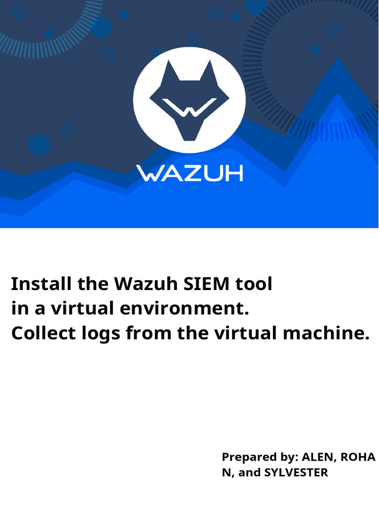 Project Report Wazuh (Log Collection - Redteam) | PDF | Microsoft Windows | Sudo
