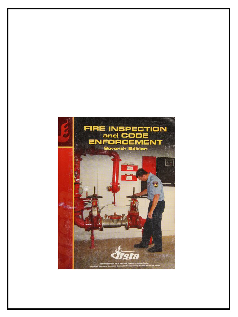 Fire Inspection and Code Enforcement 7th Edition Ifsta Download | PDF ...
