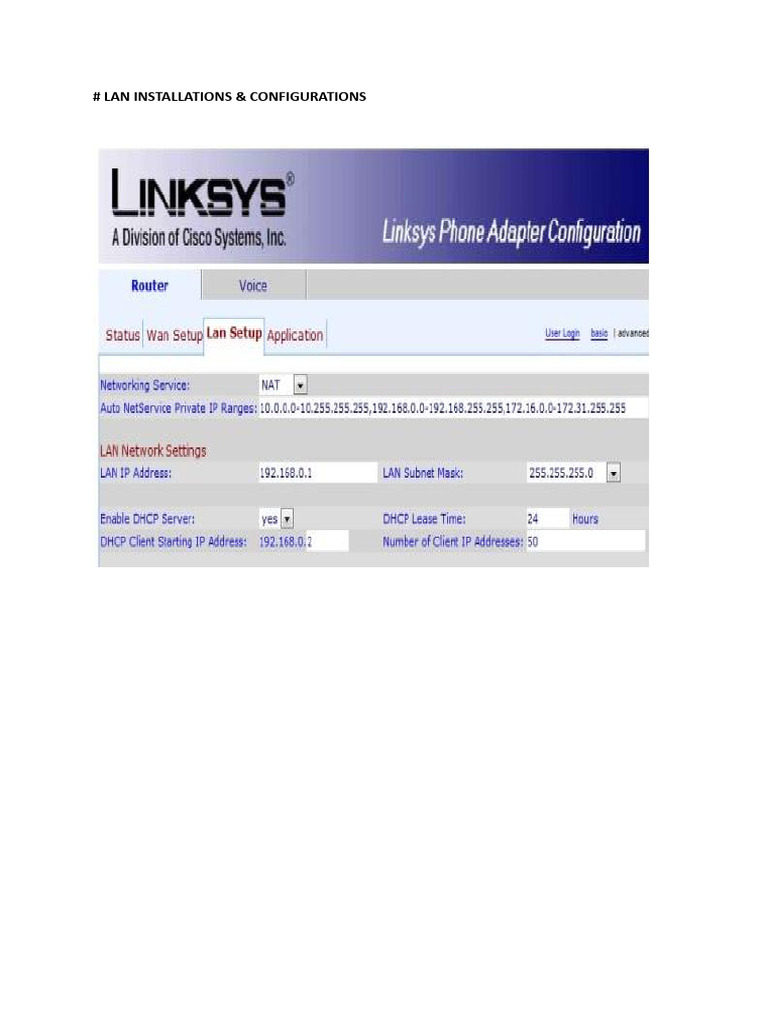 Lan Installations | PDF