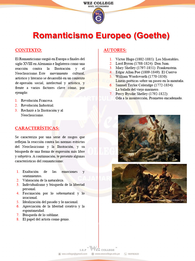 Romanticismo Europeo (Goethe) | PDF | Fausto